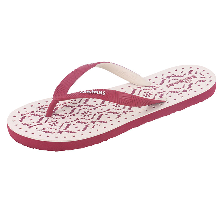 Buy Maroon Flip Flops for Women BHL 101 Online at best Price – Relaxo ...