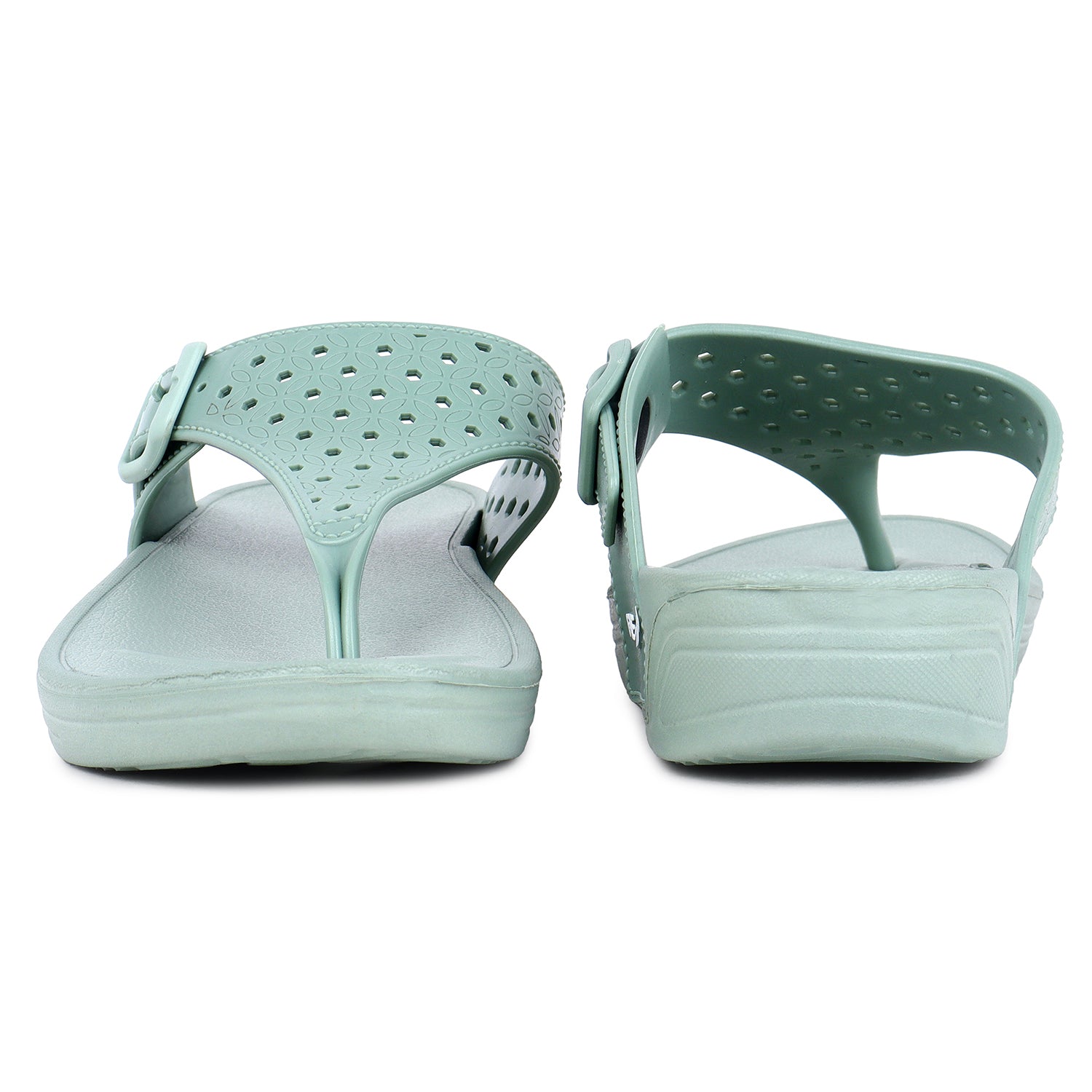 Sparx Pista Green Slippers for Women FL-430 – Relaxo Footwears Limited