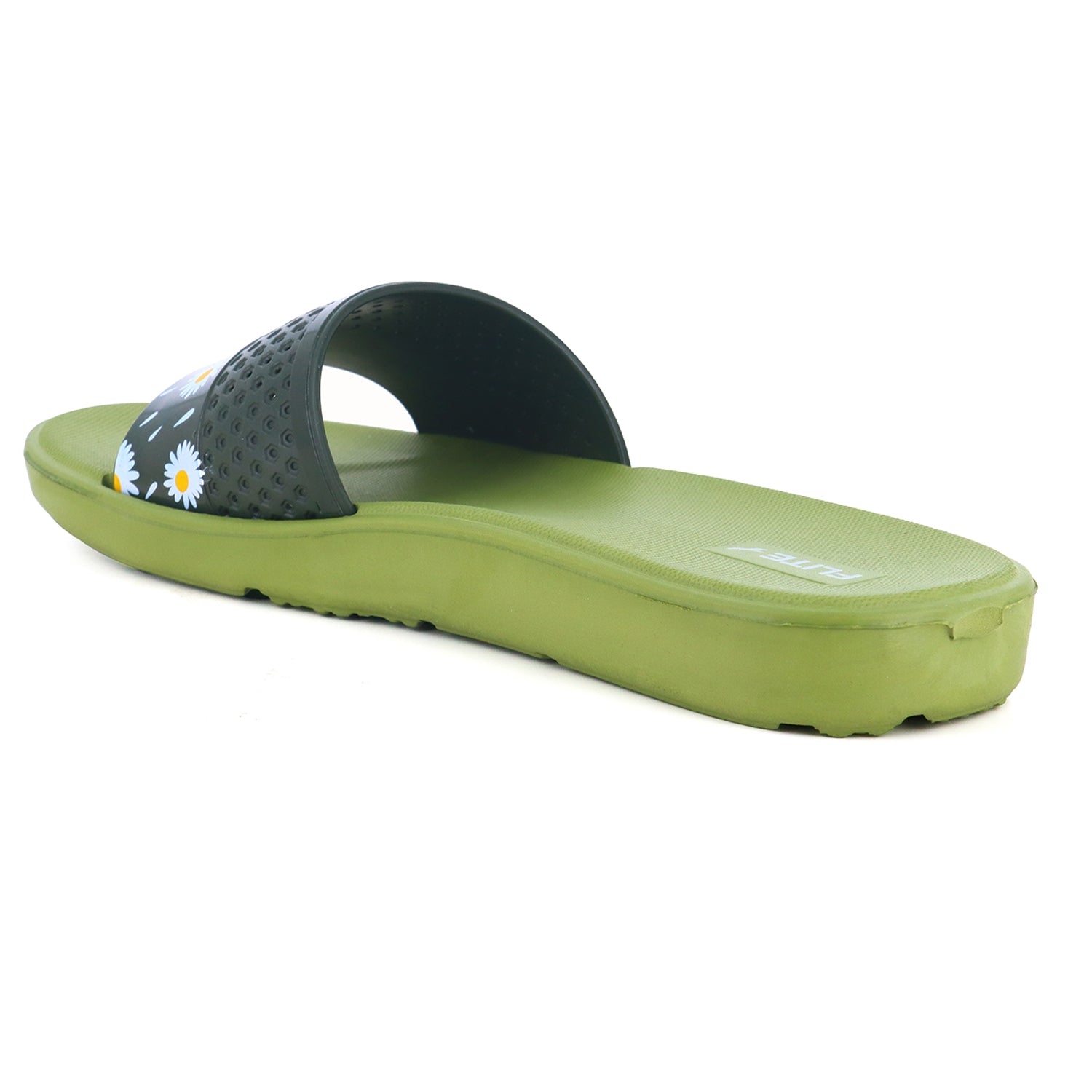 Sparx Olive Slides for Women FL-500 – Relaxo Footwears Limited