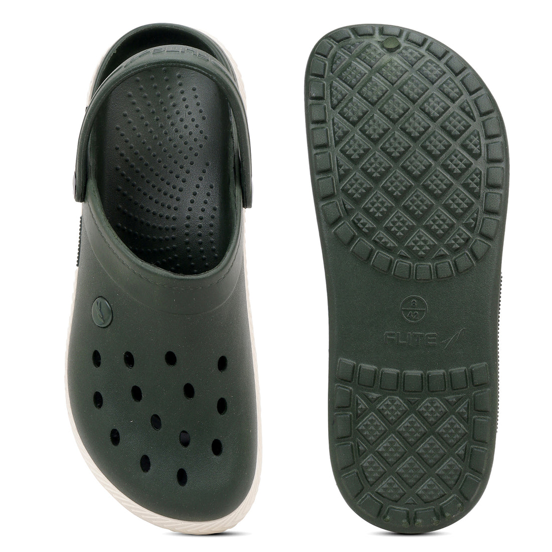Flite Green Sandals for Men FL-2020 | Sandals & Slippers Online ...