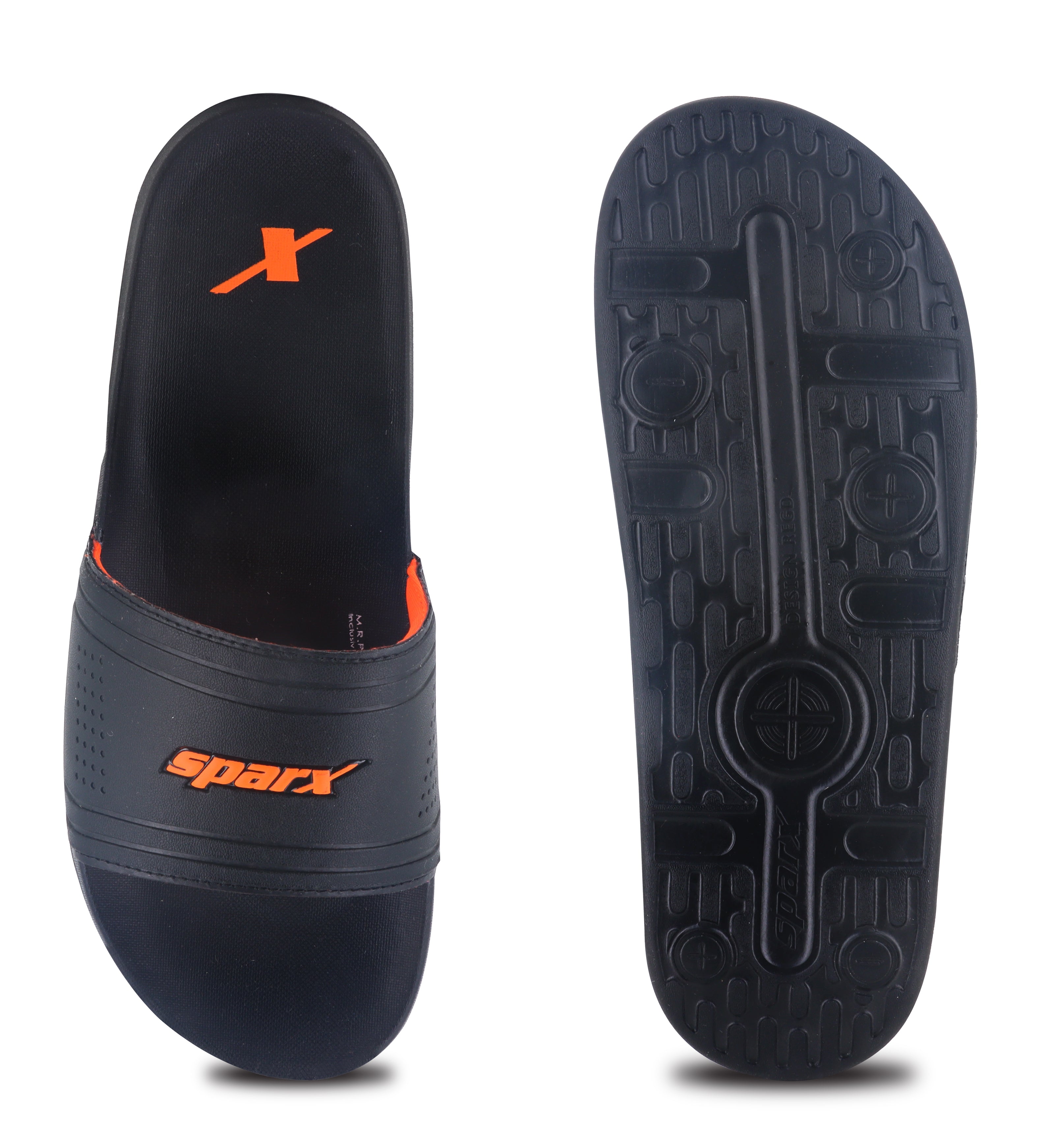 Shop Black SPARX Slides for men SFG 144 Online at Best Price