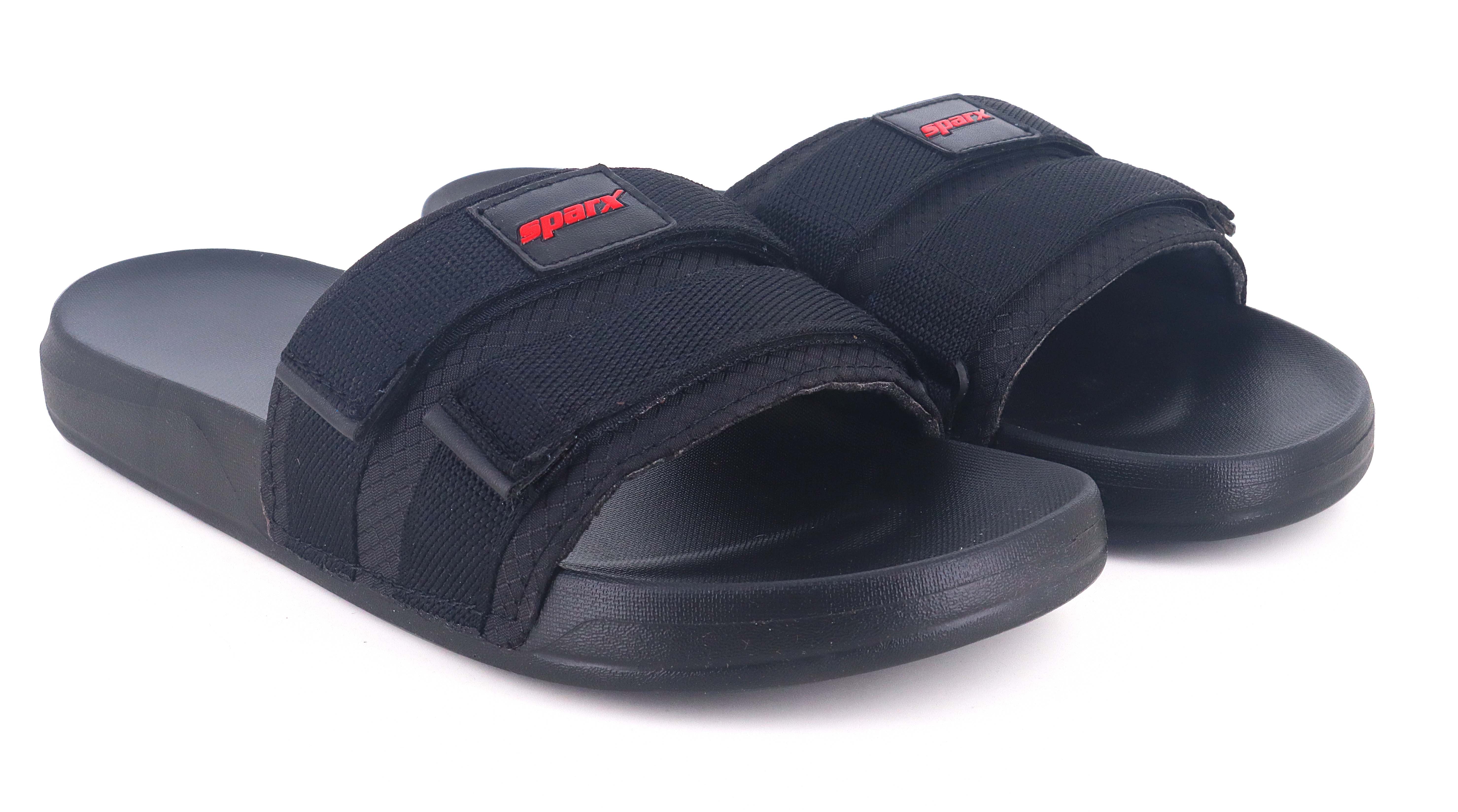 Buy Black SPARX Slides for Gents SFG 178 Online at best Price – Relaxo ...