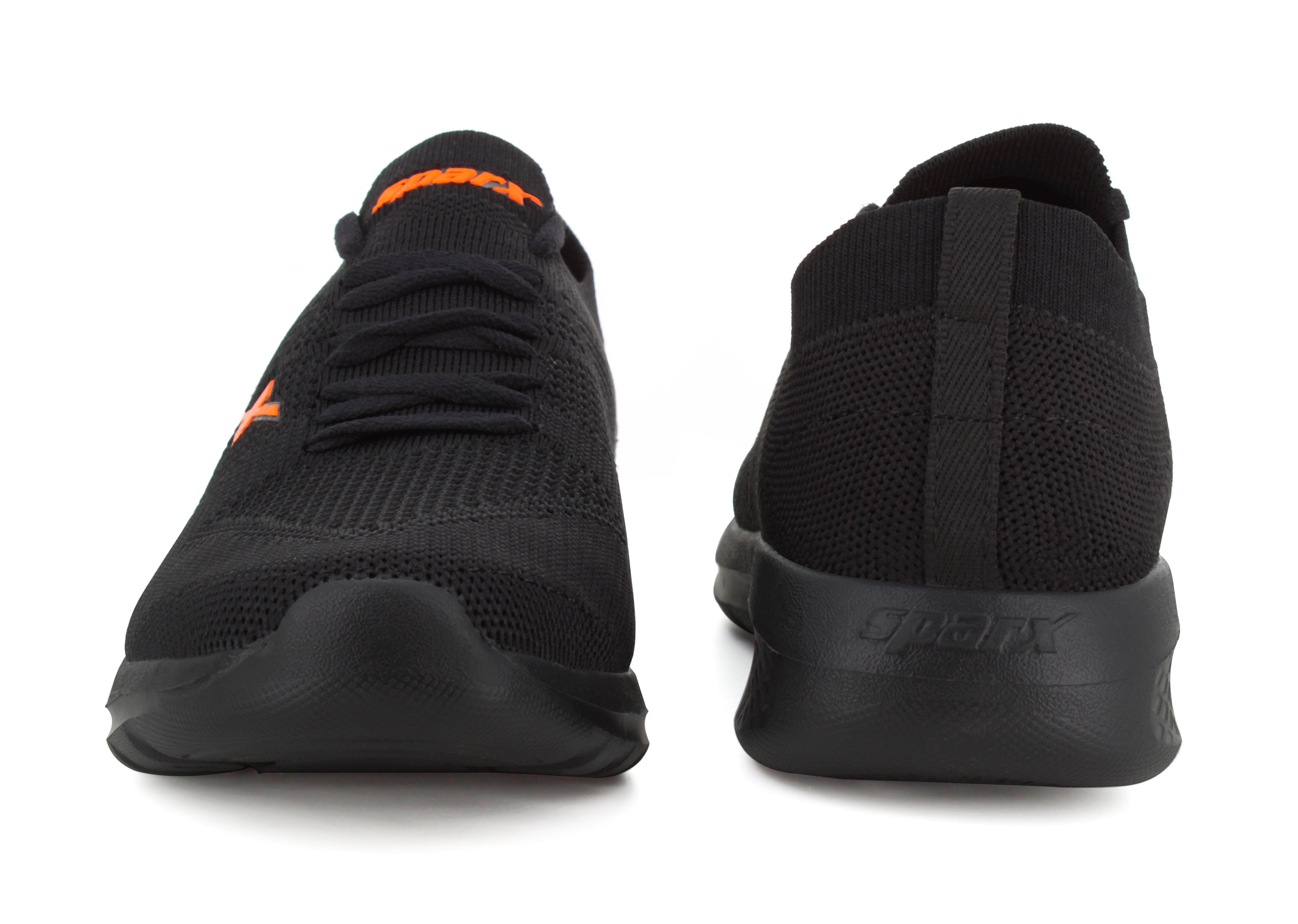 Sparx Black Athleisure Shoes for Men SM-679