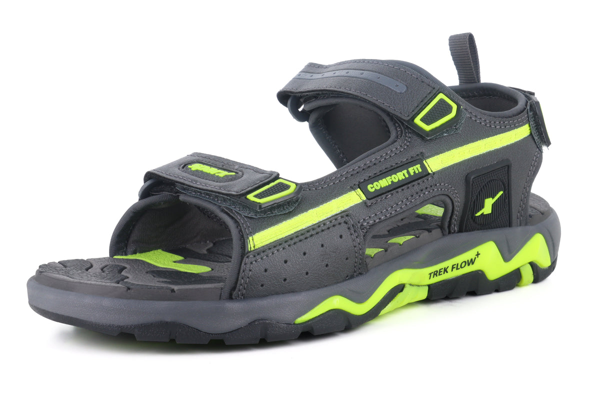 Shop D.Grey Neon Green Sandals for Men SS 615 Online at Best Price