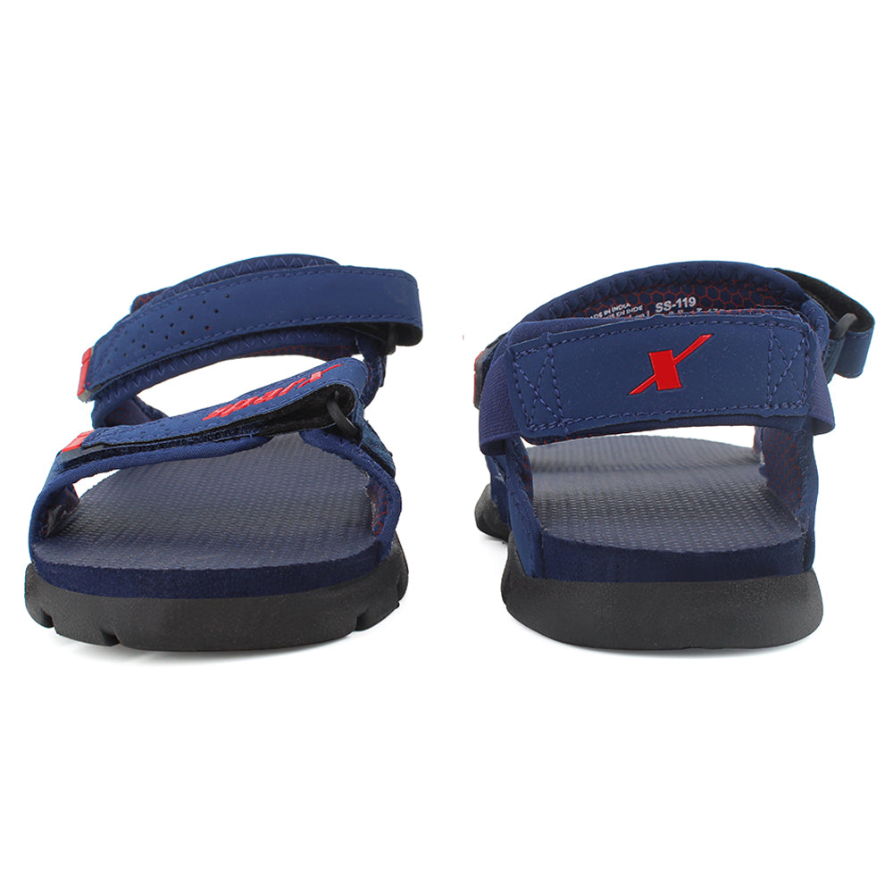 Sparx Navy Blue Red Sandals for Kids SS-119 | Sandals & Slippers Online ...