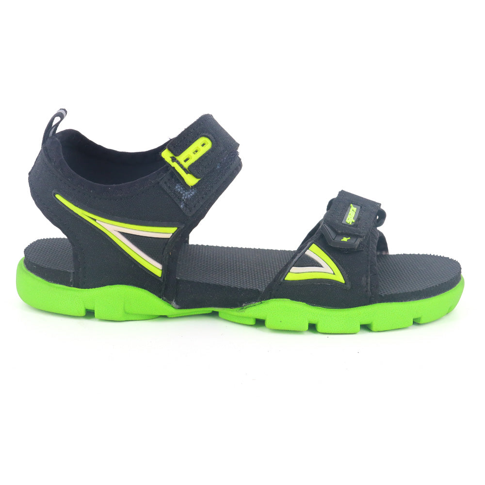 Sparx Black Green Sandals for Kids SS-473 | Sandals & Slippers Online ...