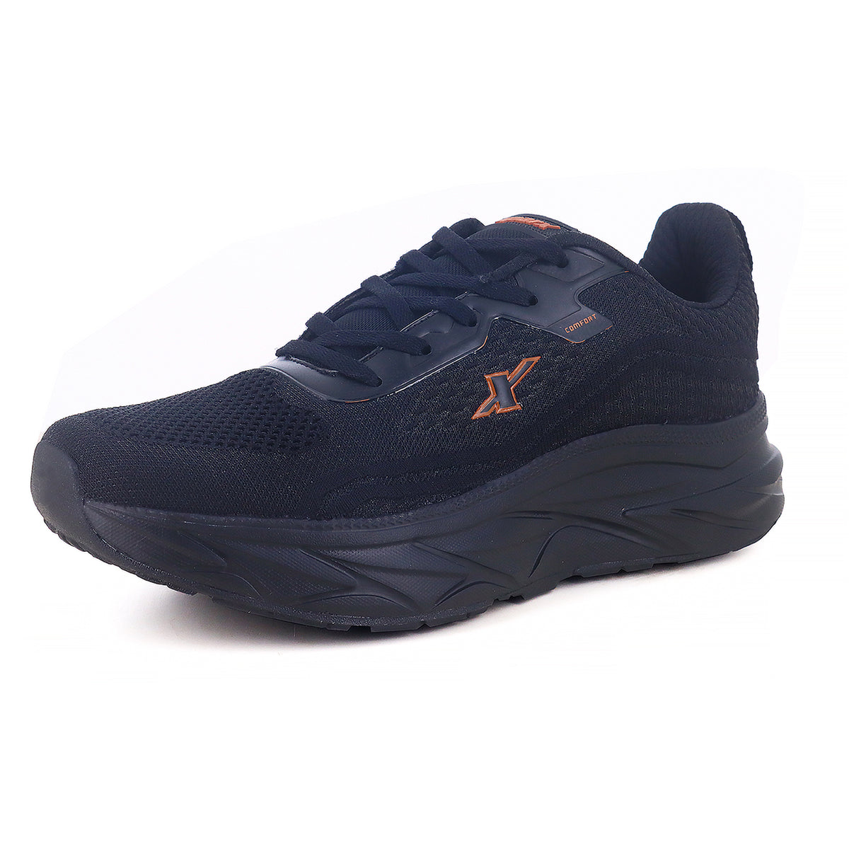 Sparx Black Copper Athleisure Shoes for Men SM-1085